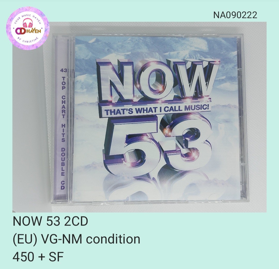 NOW Thats What I Call Music 53 CD (unsealed), Hobbies & Toys, Music ...