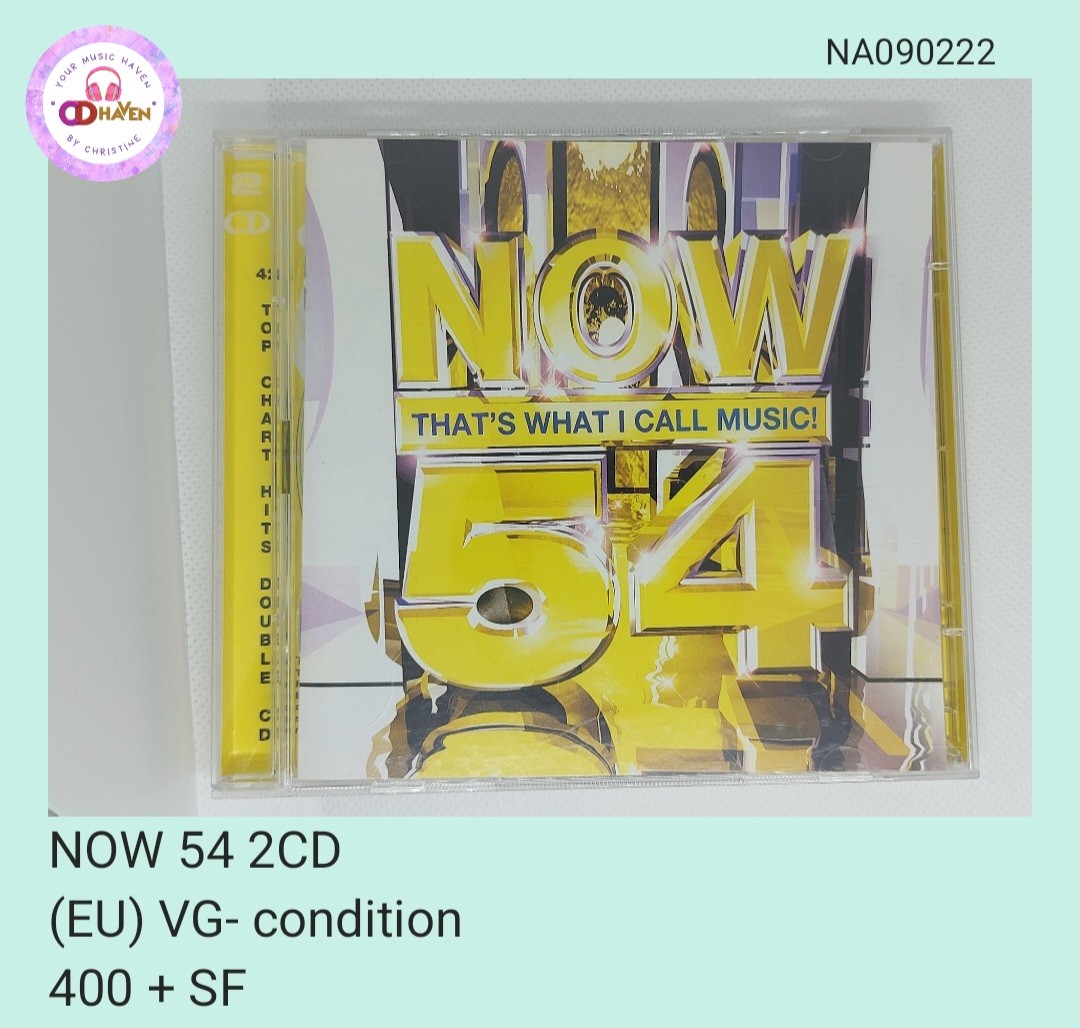 NOW Thats What I Call music 54 CD (unsealed), Hobbies & Toys, Music ...