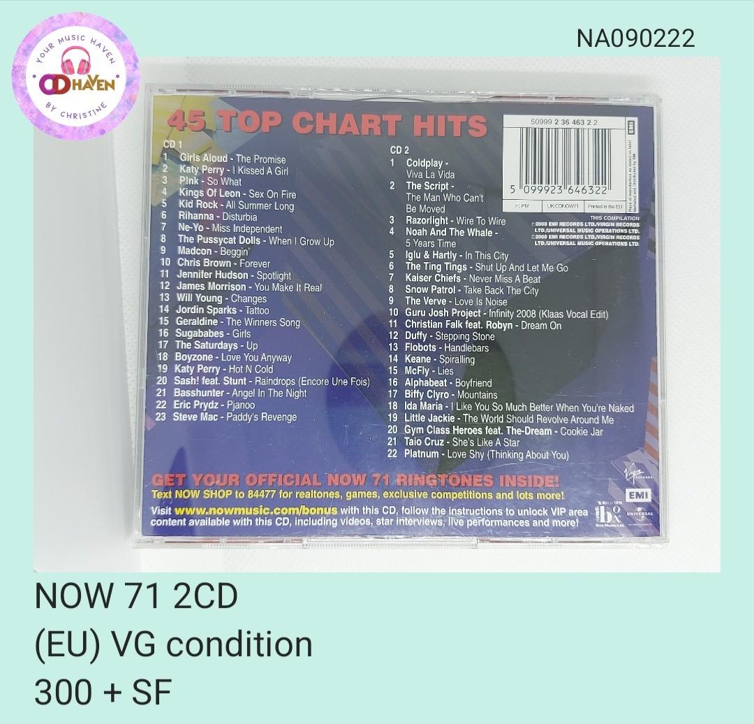 NOW Thats What I Call Music 71 CD (unsealed), Hobbies & Toys, Music ...