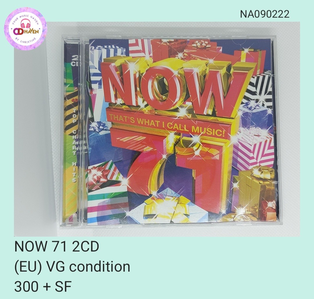 NOW Thats What I Call Music 71 CD (unsealed), Hobbies & Toys, Music ...