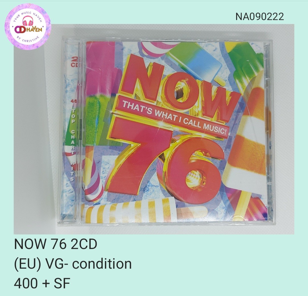 NOW Thats What I Call Music 76 CD (unsealed), Hobbies & Toys, Music ...