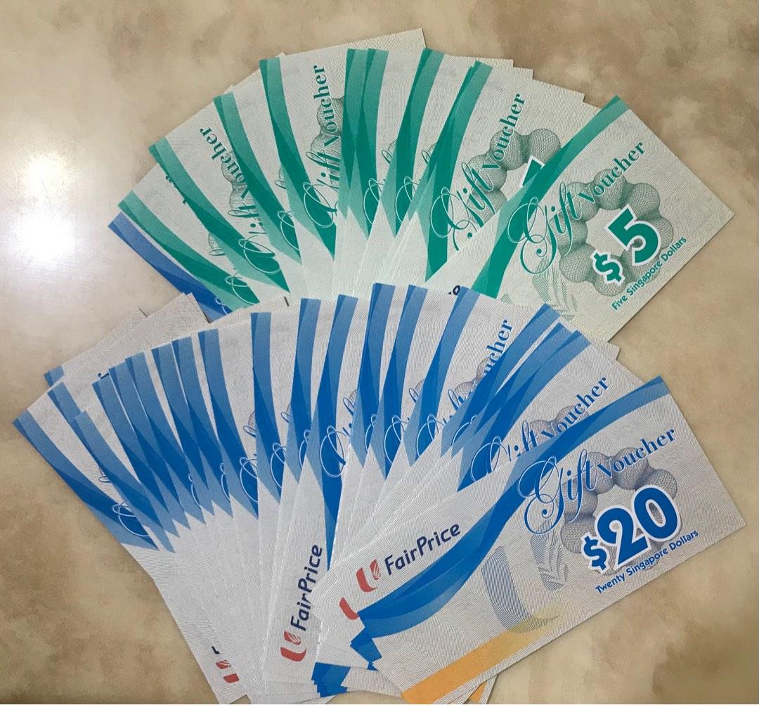 NTUC FairPrice Vouchers, Tickets & Vouchers, Vouchers on Carousell