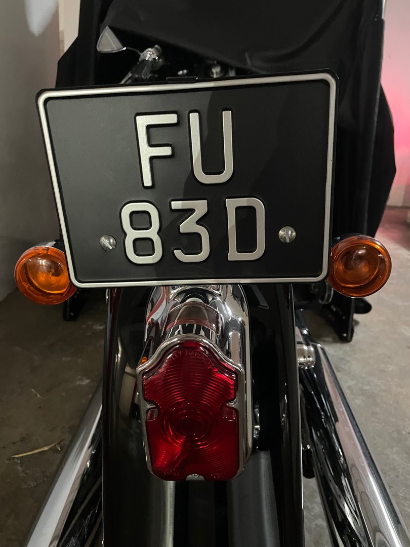 Number plate for sale, Motorcycles, Motorcycle Accessories on Carousell