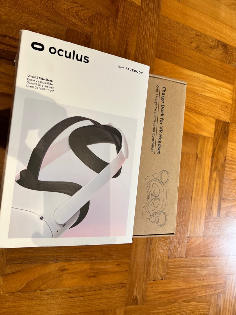 Oculus Quest 2 Strap and Charge Dock for VR headset, Audio, Other Audio ...