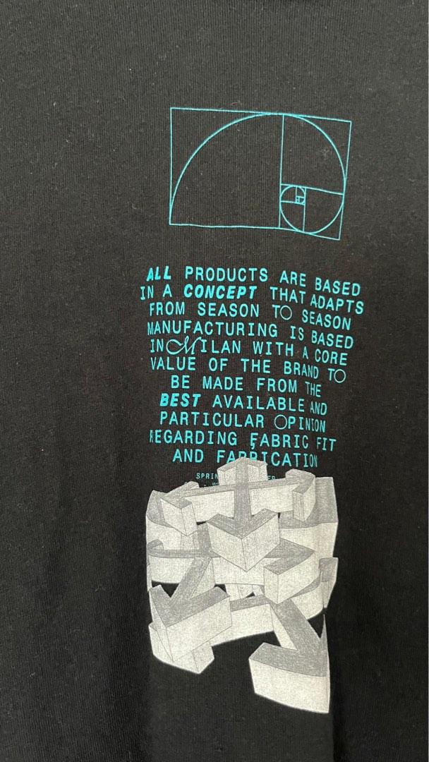 Off white Golden Ratio Drips, Men's Fashion, Tops & Sets, Tshirts ...
