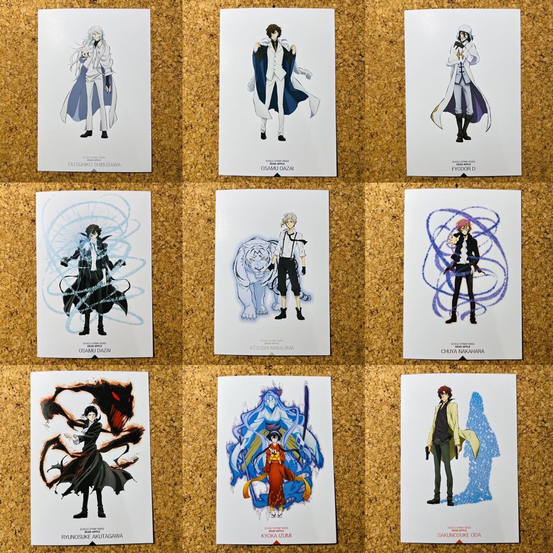 Official Bungo Stray Dogs Dead Apple Postcard 14.8x10.3cm - Php 100 ...