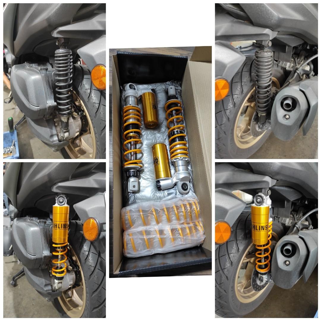 OHLINS YA740 ON XMAX, Motorcycles, Motorcycle Accessories on Carousell