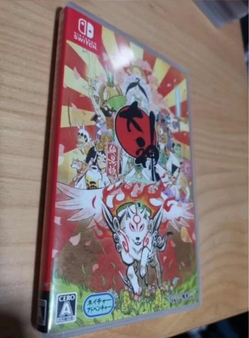 okami switch (cartridge), Video Gaming, Video Games, Nintendo on Carousell