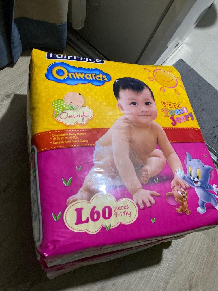 Onwards L diapers, Babies & Kids, Babies & Kids Fashion on Carousell