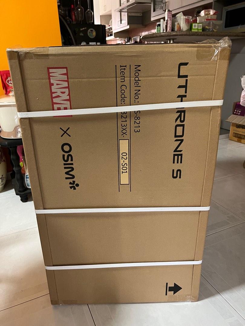 OSIM MARVEL Spider-Man gaming chair, Furniture & Home Living, Furniture ...