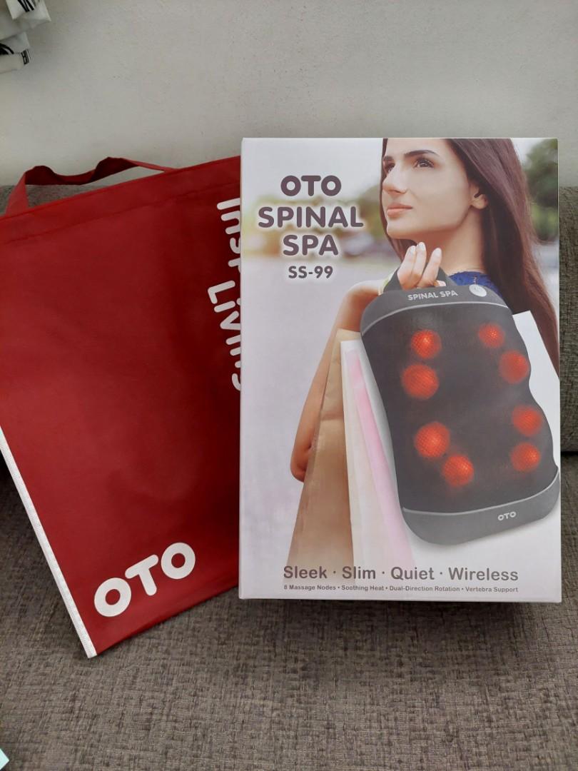 OTO Spinal Spa Massager, Health & Nutrition, Massage Devices on Carousell