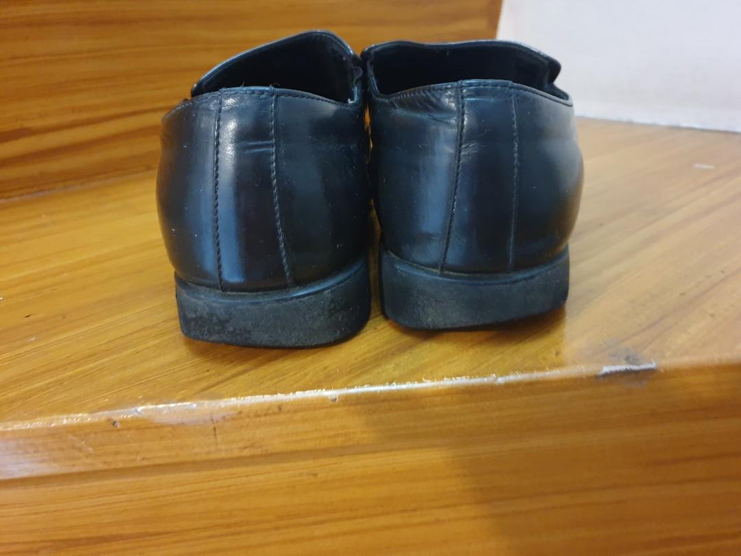 Pabder Black Shoes Men Slip on, Men's Fashion, Footwear, Dress Shoes on ...