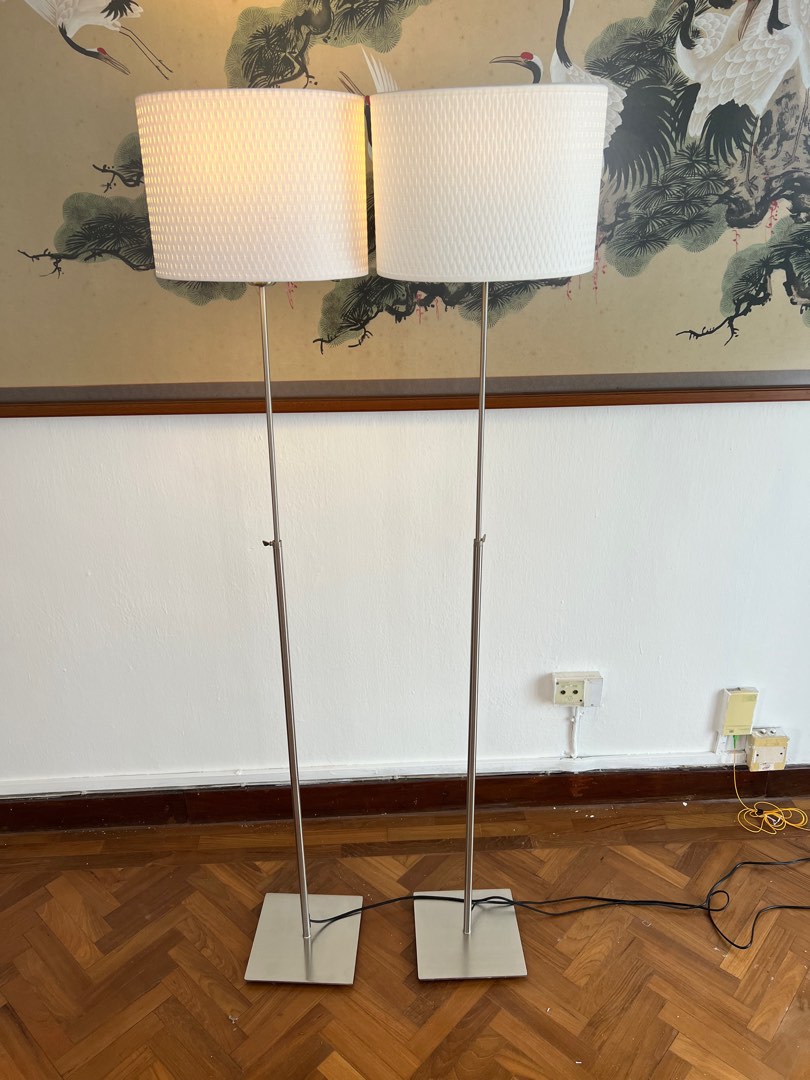 IKEA Alang floor lamp, Furniture & Home Living, Lighting & Fans ...