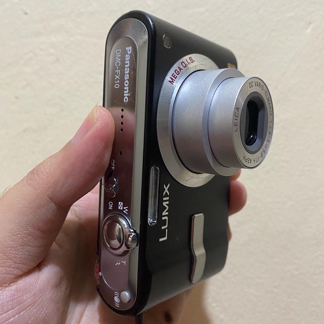 PANASONIC LUMIX DMC FX10 WITH LEICA LENS ++ CCD SENSORE VINTAGE DIGICAM ...