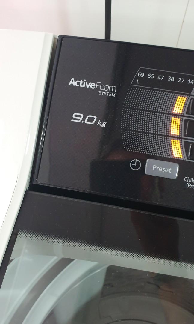 Panasonic NA-F90A1 (9kg), TV & Home Appliances, Washing Machines and ...