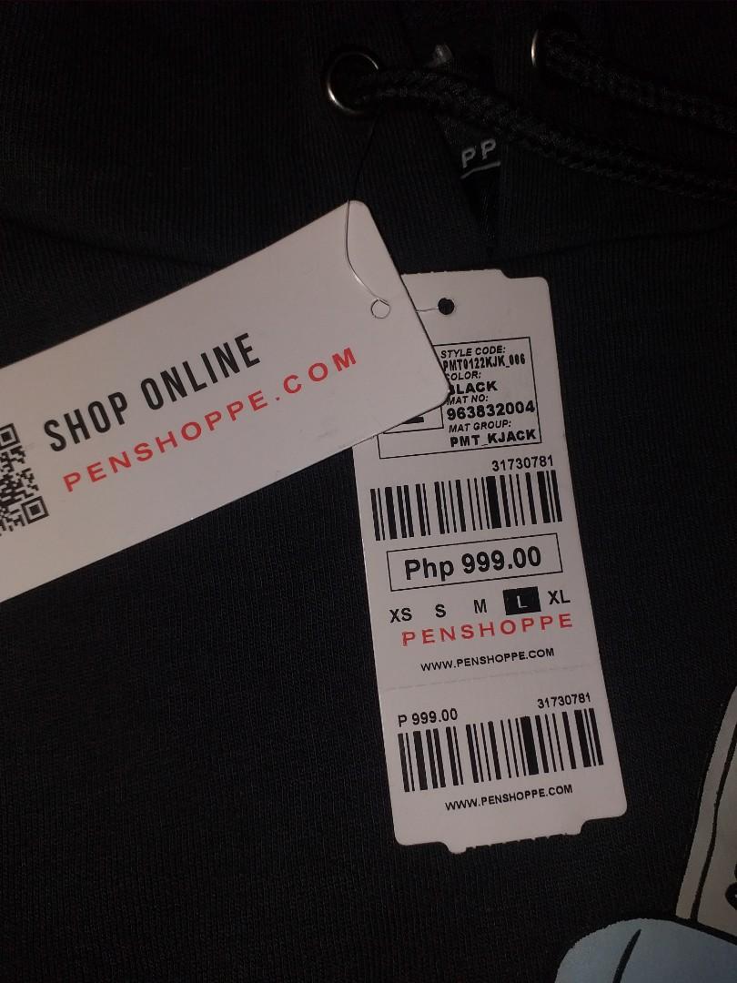 Penshoppe Hoodie (Black), Men's Fashion, Coats, Jackets and Outerwear ...