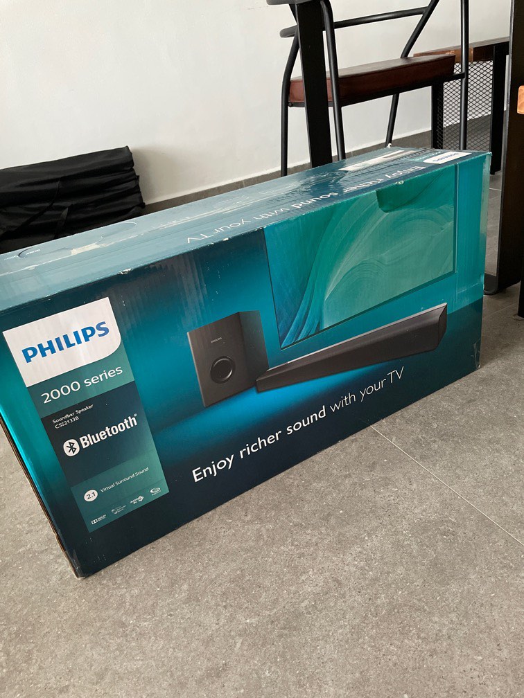 Philips Soundbar Speaker, Audio, Soundbars, Speakers & Amplifiers on ...