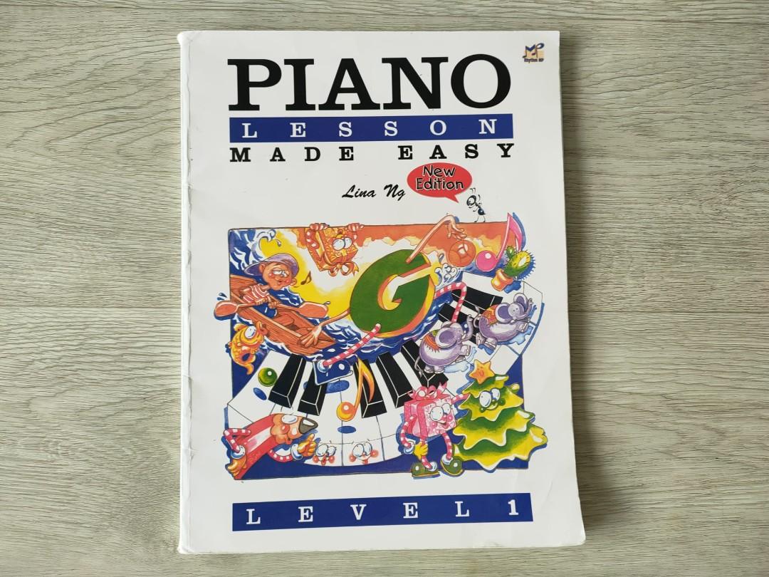 Piano Lesson Made Easy Book Level 1, Hobbies & Toys, Books & Magazines ...