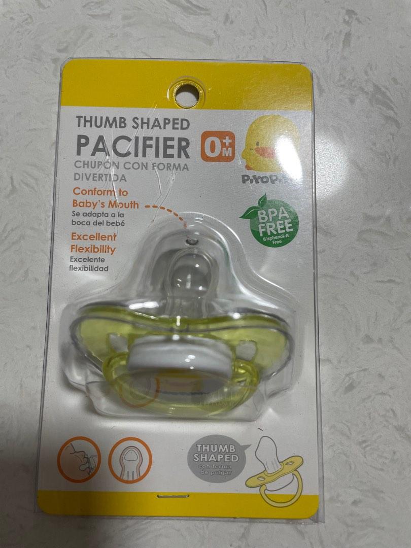 Piyopiyo Thumb Shaped Pacifier, Babies & Kids, Nursing & Feeding ...