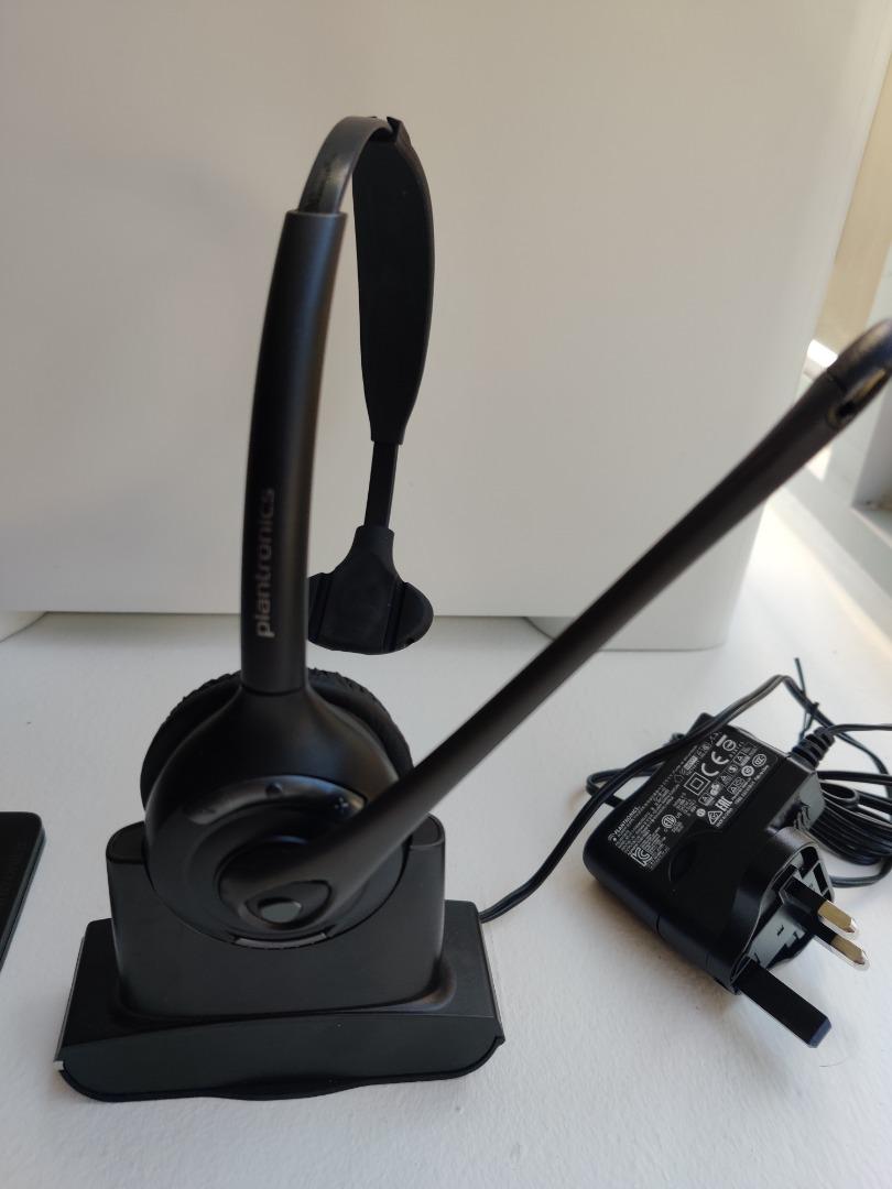 Plantronics wireless headset, Audio, Headphones & Headsets on Carousell