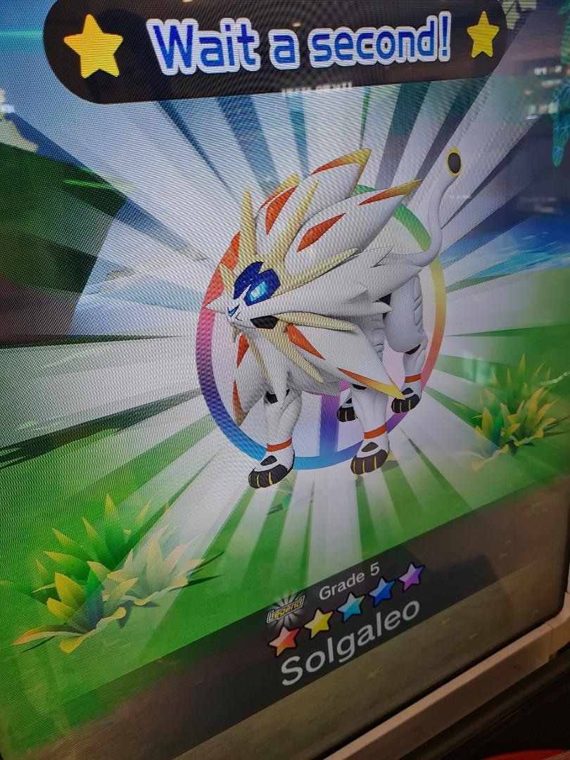 Pokemon Gaole P4 5-star Solgaleo, Hobbies & Toys, Toys & Games on Carousell