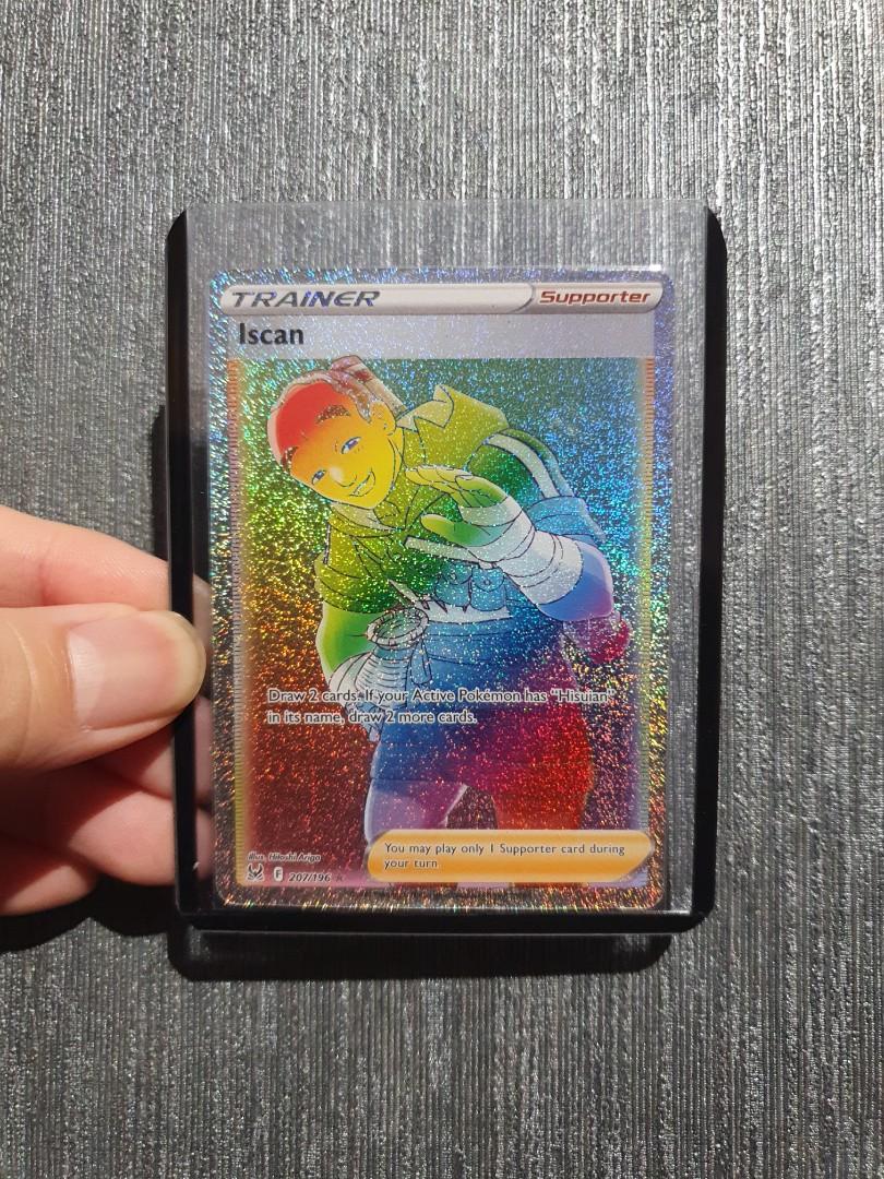 Pokemon TCG Lost Origin Iscan Rainbow Hyper Rare Card, Hobbies & Toys ...