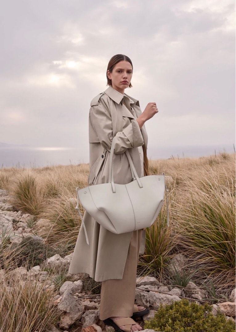 Polene Cyme Bag in Chalk, Women's Fashion, Bags & Wallets, Shoulder ...