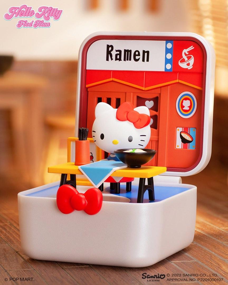 Popmart hello kitty food town, Hobbies & Toys, Toys & Games on Carousell