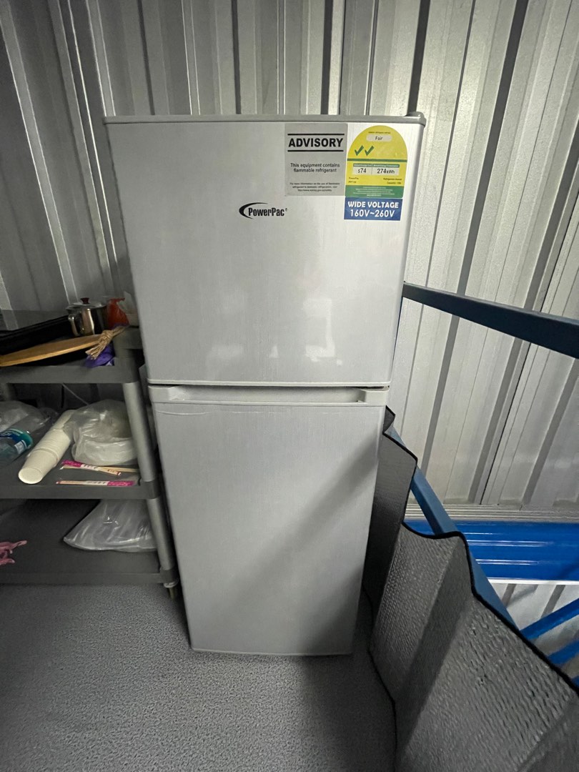 Powerpac Refrigerator 136L 2-Door Fridge. Self-collect. , TV & Home ...