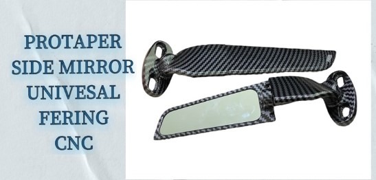 PROTAPER PRO-S CNC FAIRING CARBON SIDE MIRROR UNIVERSAL R1 SNIPER 155 ...