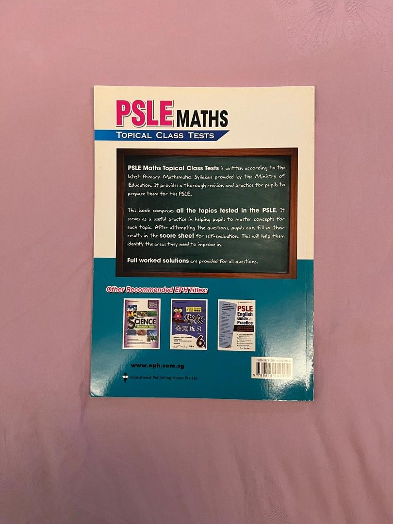 PSLE Maths Test Book, Hobbies & Toys, Books & Magazines, Assessment ...