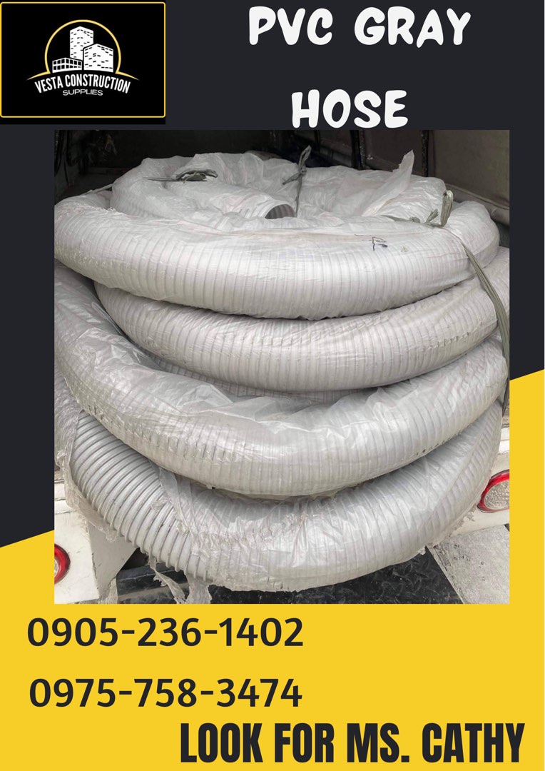 Pvc gray hose, Commercial & Industrial, Industrial Equipment on Carousell