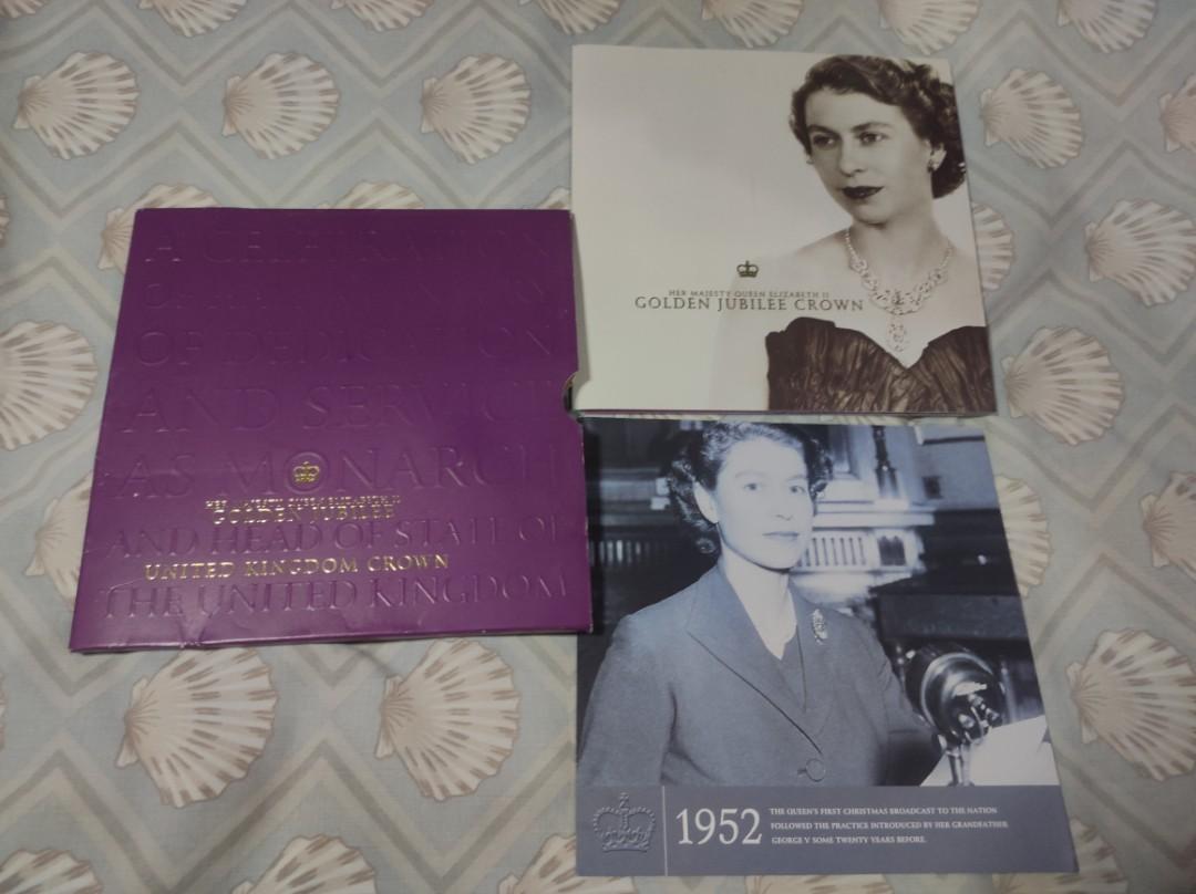 QUEEN ELIZABETH II - GOLDEN JUBILEE COMMEMORATIVE PRESENTATION PACK ...