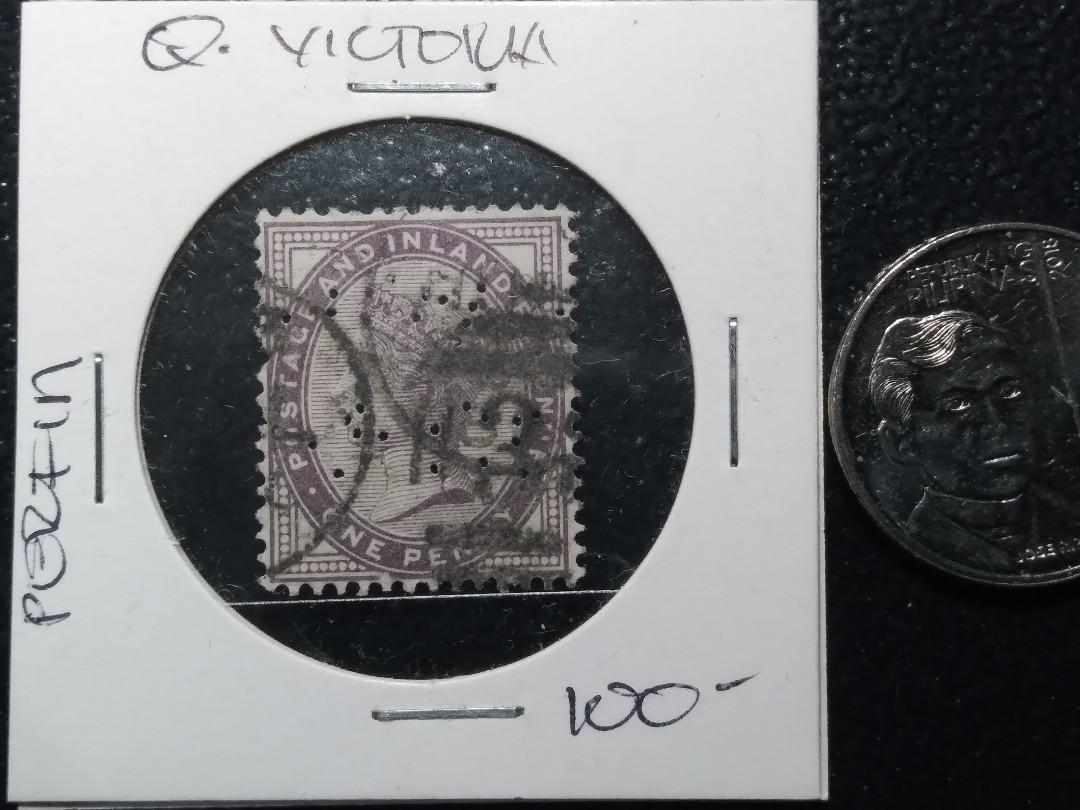 Queen Victoria 1 Penny UK mainland stamp, Hobbies & Toys, Memorabilia ...