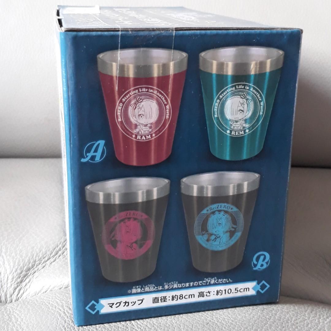 Ram and Rem Cup (Authentic from Toreba Japan Brand New), Hobbies & Toys ...