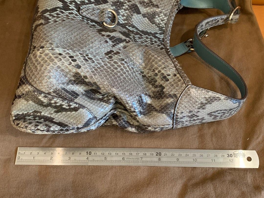 Rare Gucci Exotic Python Skin Bag, Luxury, Bags & Wallets on Carousell