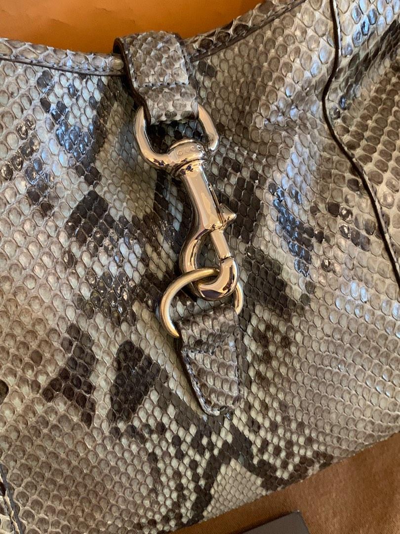 Rare Gucci Exotic Python Skin Bag, Luxury, Bags & Wallets on Carousell