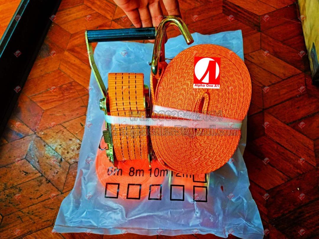 Ratchet Binder GS Standard Polyester Cargo Lashing Belt Heavy Duty ...