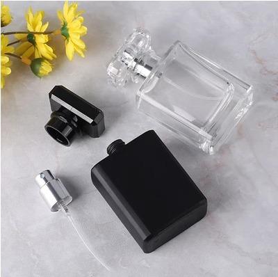 Rectangular Perfume Bottle Thick Glass Refillable Perfume Bottle ...