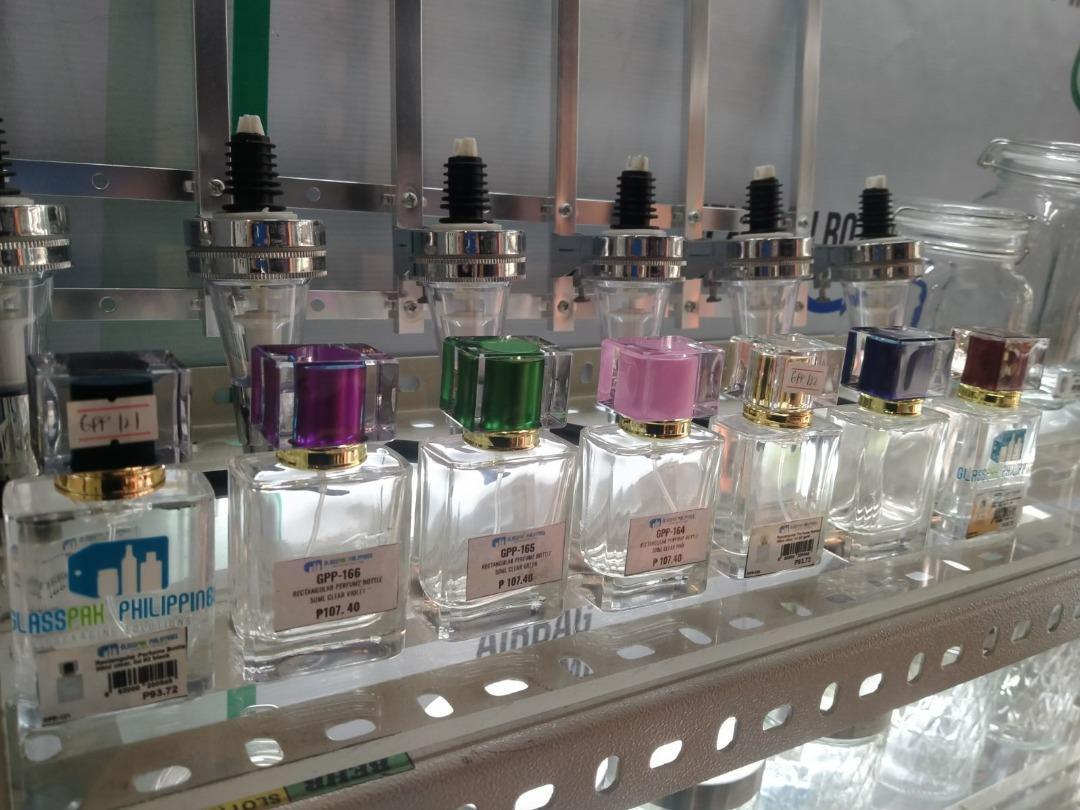 Rectangular Perfume Bottle Thick Glass Refillable Perfume Bottle ...