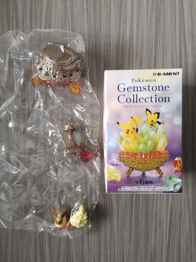 (全新)Re-ment Pokemon Gemstone Collection-火伊貝-比卡超系列/寵物小精靈/精靈寶可夢, 興趣及遊戲 ...