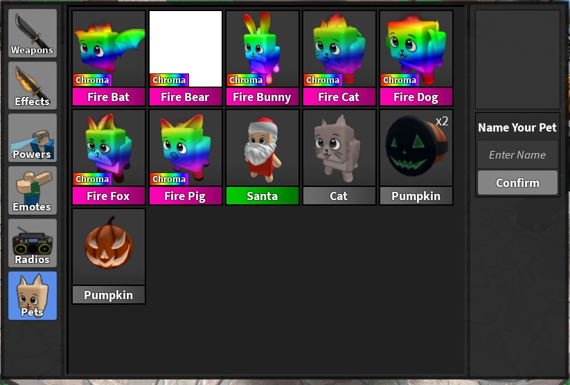 roblox Murder Mystery 2 mm2 godly pet !, 興趣及遊戲, 玩具 & 遊戲類 - Carousell