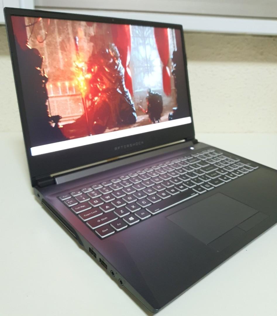 RTX 2060 Max Performance Aftershock Forge 15X RGB I7 10th gen 512Gb ...