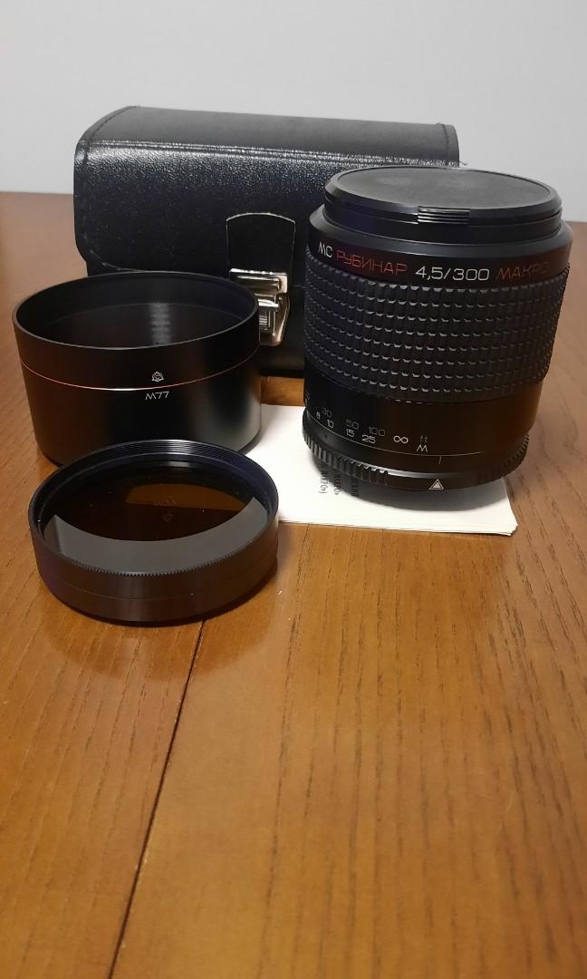 Rubinar MC Mirror 300mm f4.5, 攝影器材, 鏡頭及裝備 - Carousell