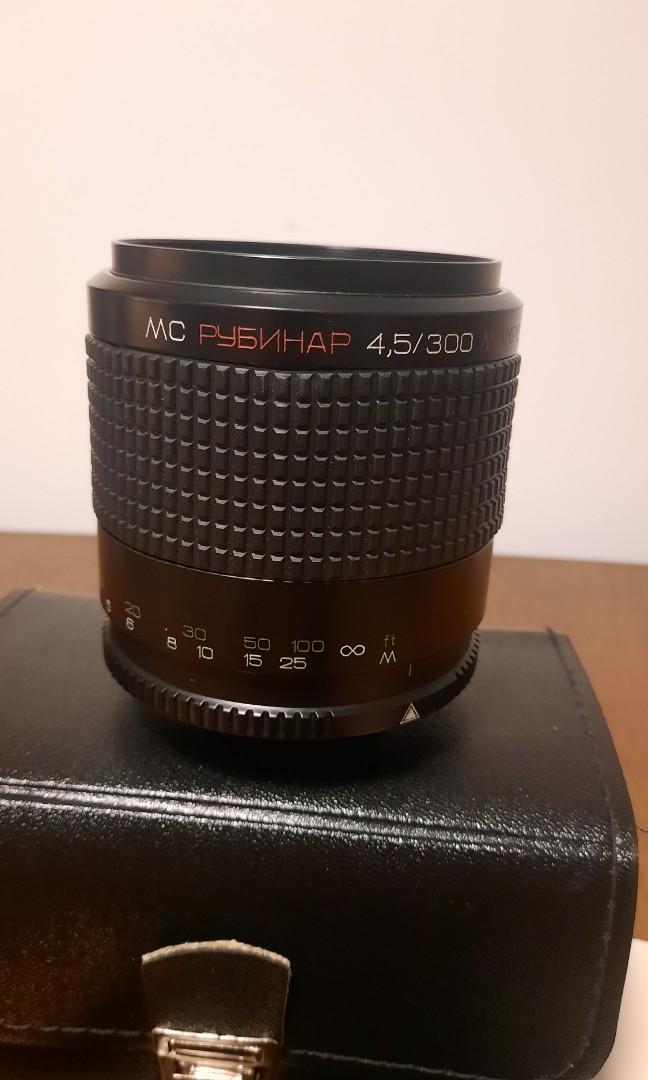 Rubinar MC Mirror 300mm f4.5, 攝影器材, 鏡頭及裝備 - Carousell
