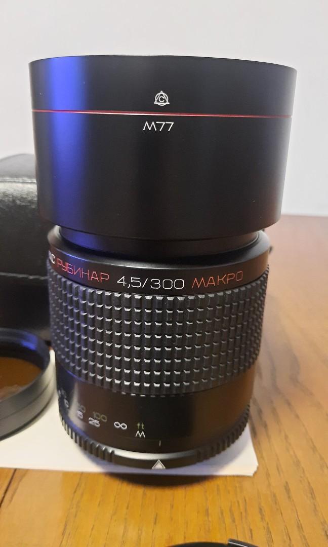 Rubinar MC Mirror 300mm f4.5, 攝影器材, 鏡頭及裝備 - Carousell