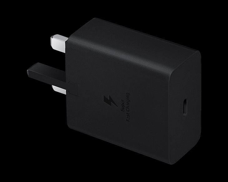 Samsung 45W Power Adapter Black Black Mobile Phones Gadgets Mobile Gadget Accessories