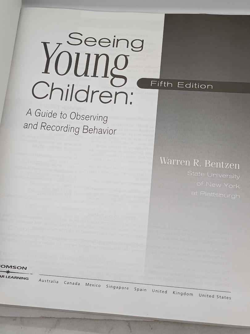 Seeing Young Children : A Guide to Observing and Recording Behaviour ...