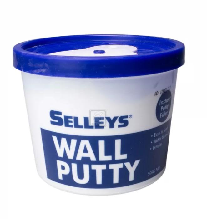 Selleys wall putty paint filler instant interior use 500g crack chip ...
