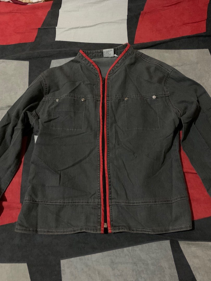 semi denim jacket, Women's Fashion, Coats, Jackets and Outerwear on ...